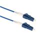 Fiberpatch simplex LC-LC G657A2 1,0m LSZH FTTH blå 10/125 - Alcadon AB