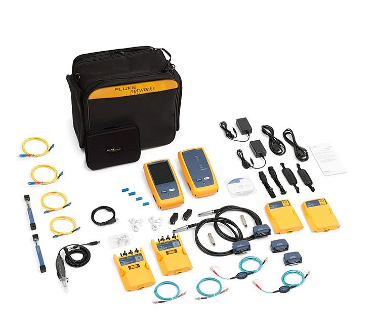 Fluke DSX2-5000 kabelanalysator w OLTS Versiv Quad MM/SM W/WIFI V2 ...