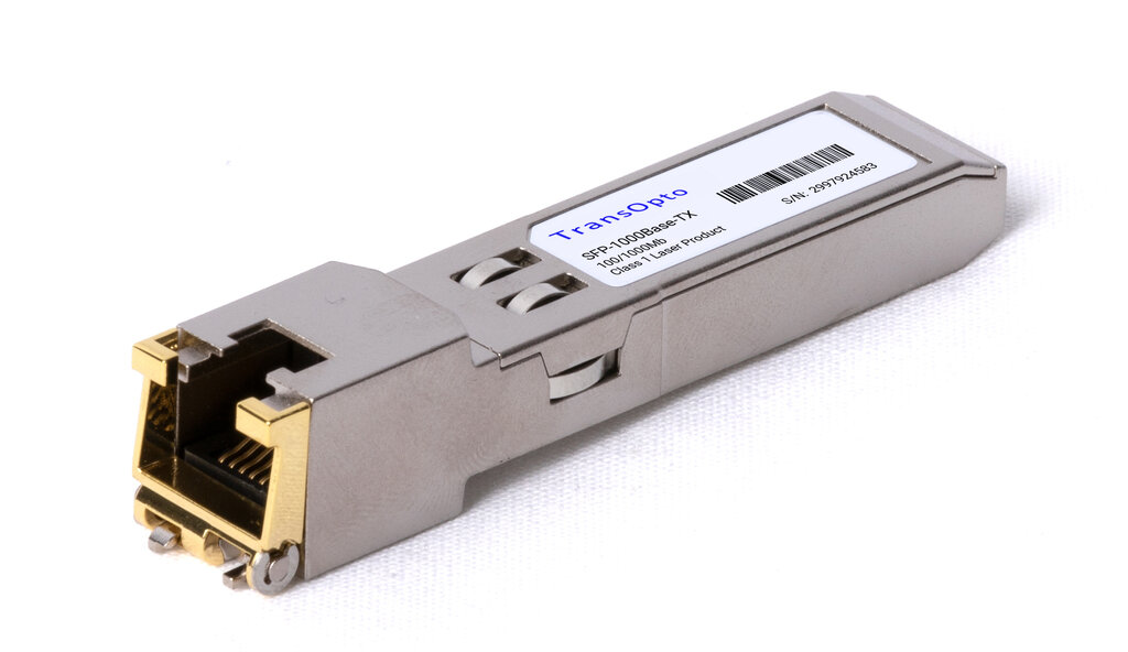 SFP, 10/100/1000Base-T Copper Interface for SGMII host systems - Alcadon AB
