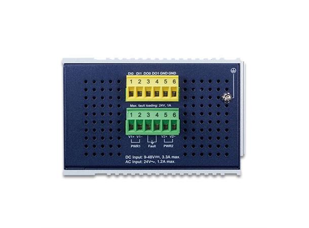 IP30 Industrial L3 16-Port 10/100/1000T Planet: - Alcadon AB