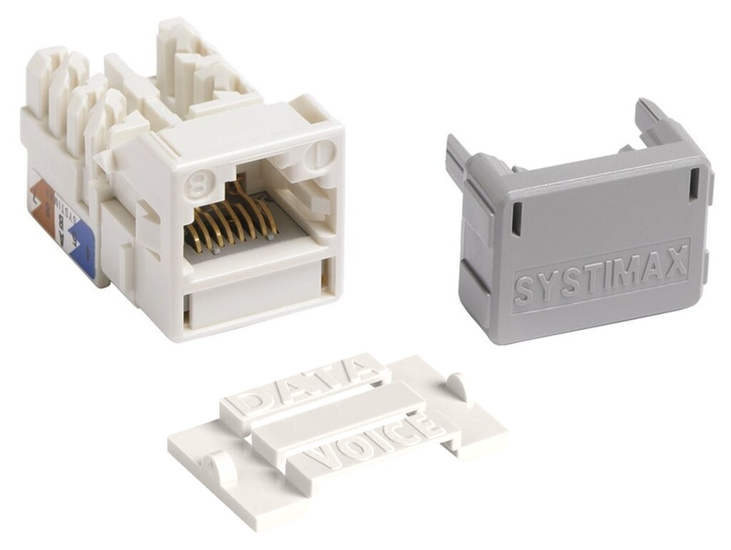 Systimax Jack M-Series UTP C6 vit GigaSPEED XL MGS400 - Alcadon AB
