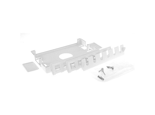 Keystone box för 6 stycken keystone jack typ AL- och TL-jack - Alcadon AB