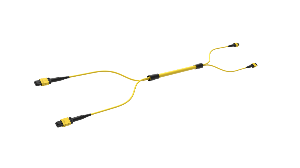 ECS MPO Trunk SM 24F Cca 2xMPO12 Elite Base12 hona-hane Pol A G657A2 ...