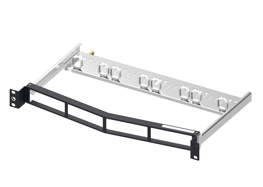 Commscope Recessed Angled Patch Panel Shielded, UCP Quick-Fit, 1U ...